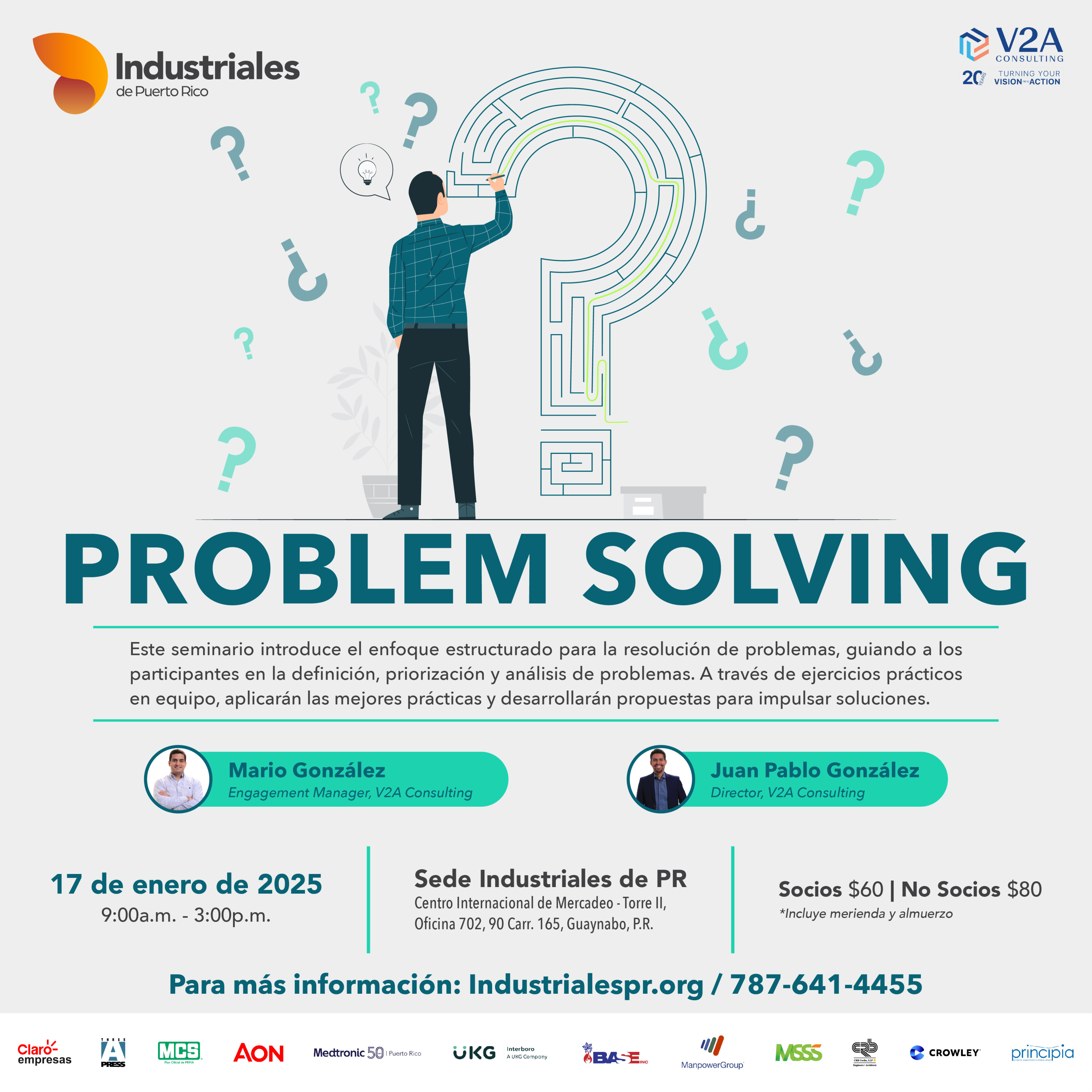 Problem Solving Seminar Events - Puerto Rico Manufacturers Association
