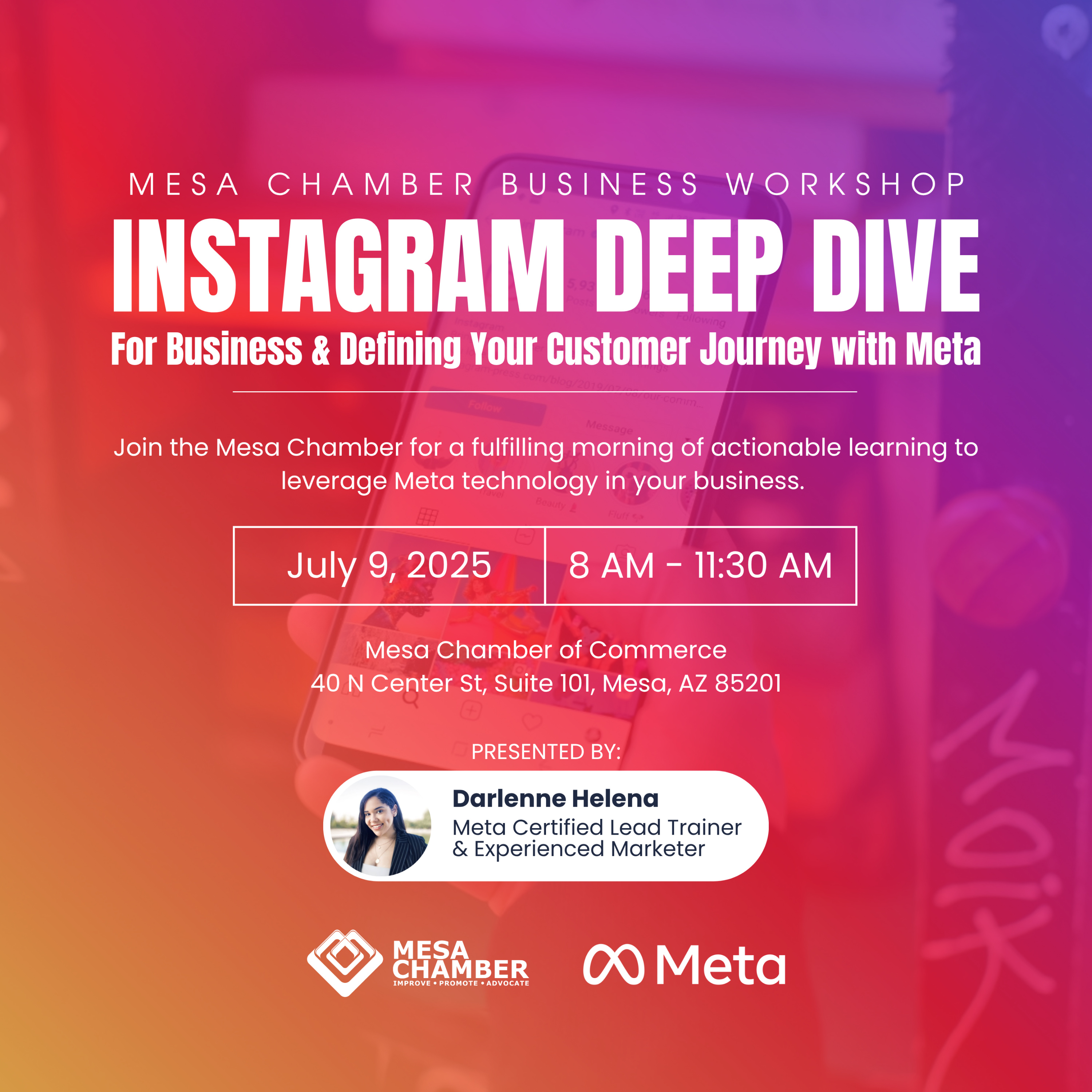 Mesa Chamber Business Workshop: Instagram Deep Dive for Business ...