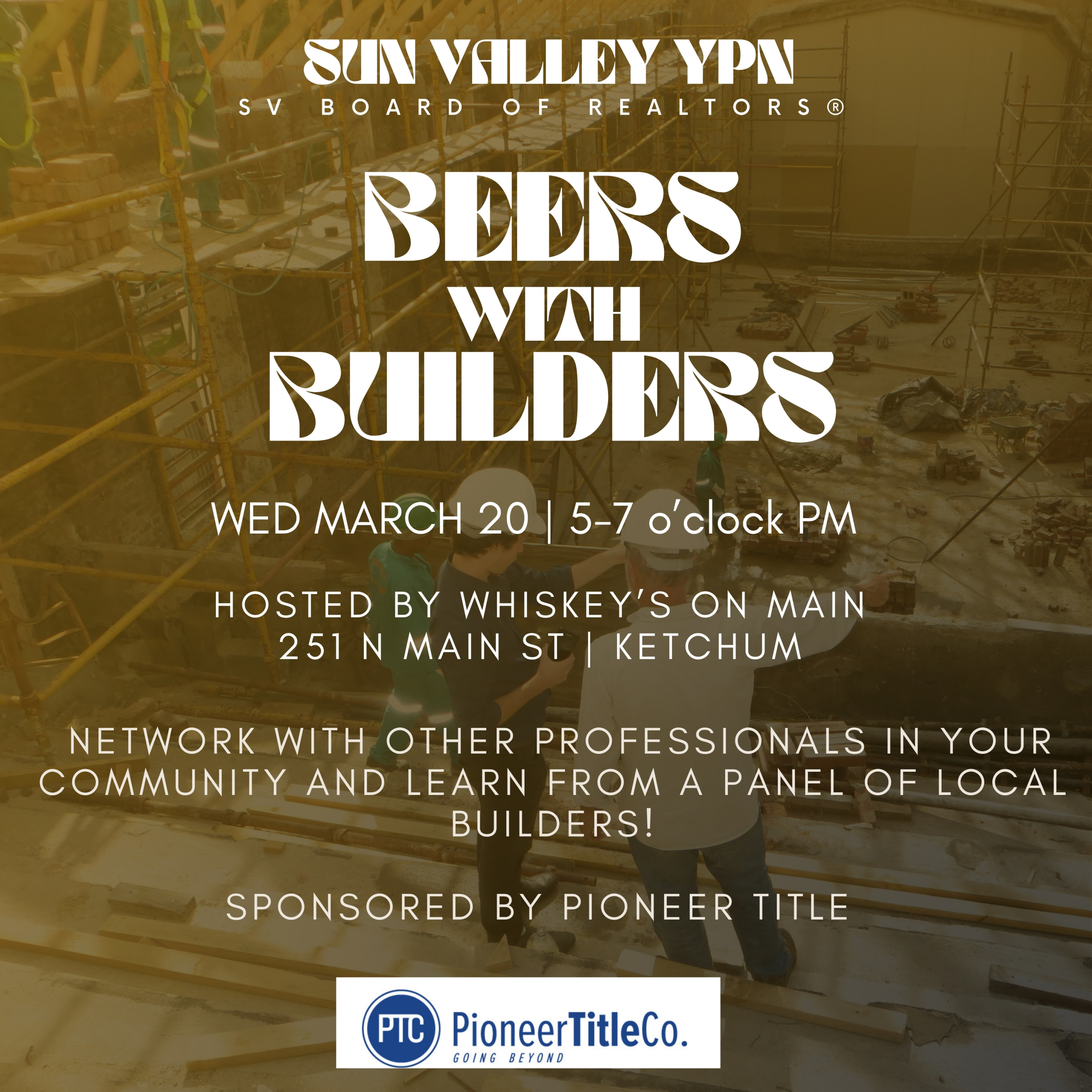 Beers With Builders - Event Registration