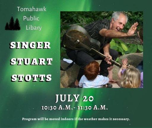 Tomahawk Public Library - Singer Stuart Stotts - Tomahawk : Tomahawk