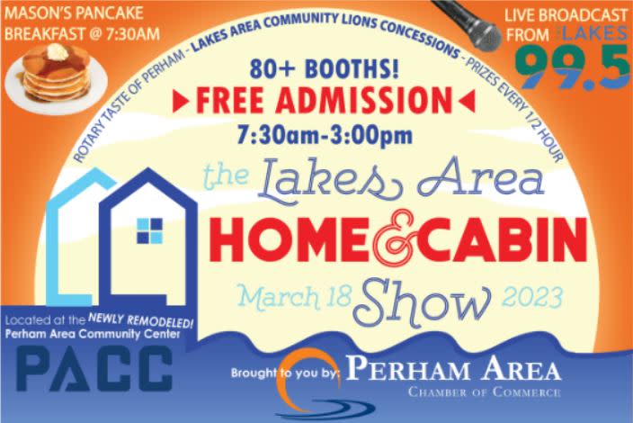 2023 Lakes Area Home and Cabin Show Event Calendar - Perham Area ...
