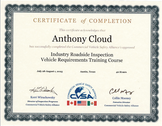 Congratulations, Anthony Cloud! - Pennsylvania Motor Truck Association ...