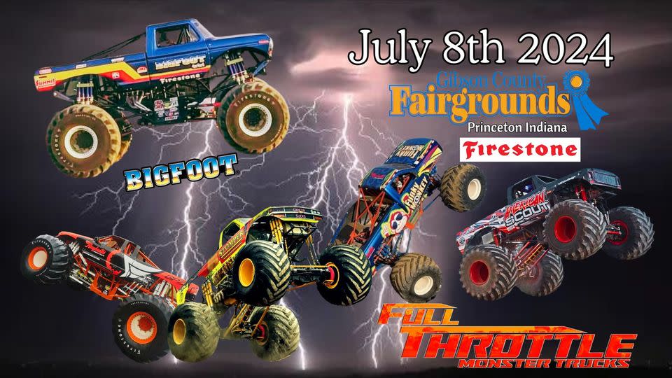 Gibson County Fair Monster Trucks – Go Gibson