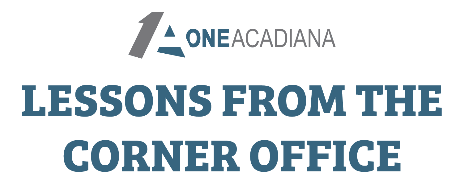 Lessons from the Corner Office featuring Patrick Gandy | One Acadiana