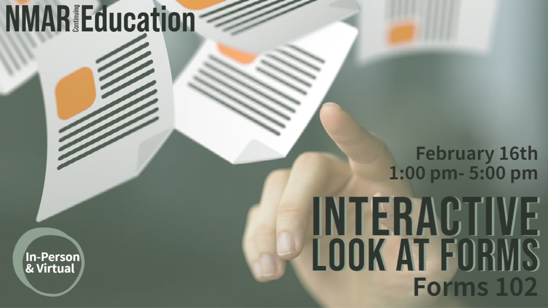 Interactive Look at Forms - Forms 102 - Virtual - education calendar ...
