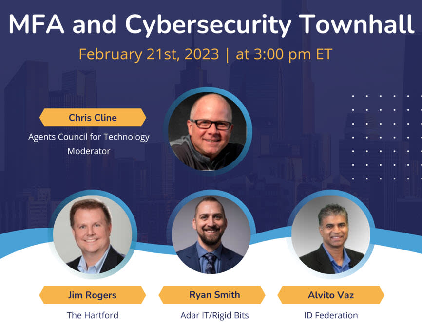 MFA and Cybersecurity Town Hall - Maine