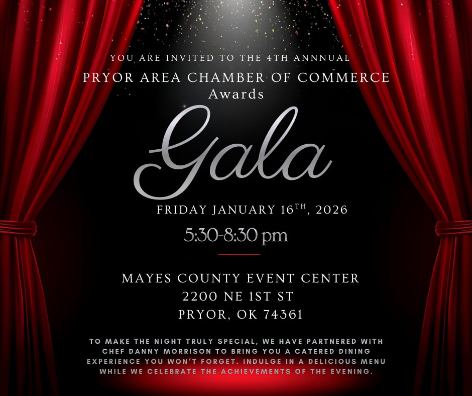 4th Annual PACC Gala 2026 – Pryor Area Chamber of Commerce