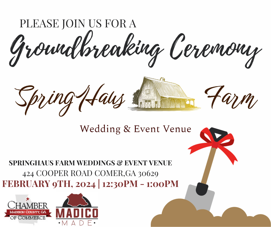 Groundbreaking Ceremony at SpringHaus Farm Wedding & Event Venue ...