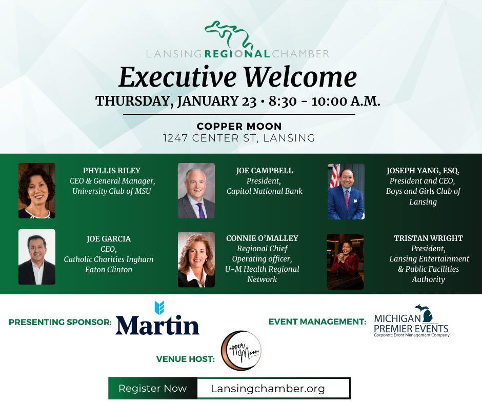 Executive Welcome Community Update - Lansing Regional Chamber of Commerce