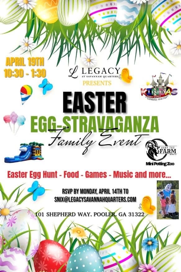 Easter - Egg-Stravaganza Events & Calendar | Greater Pooler Area ...