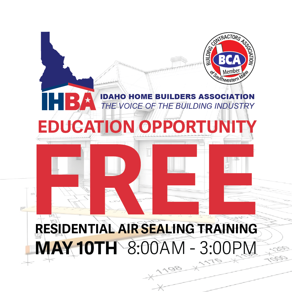 Residential Air Sealing Training | Building Contractors Association of ...