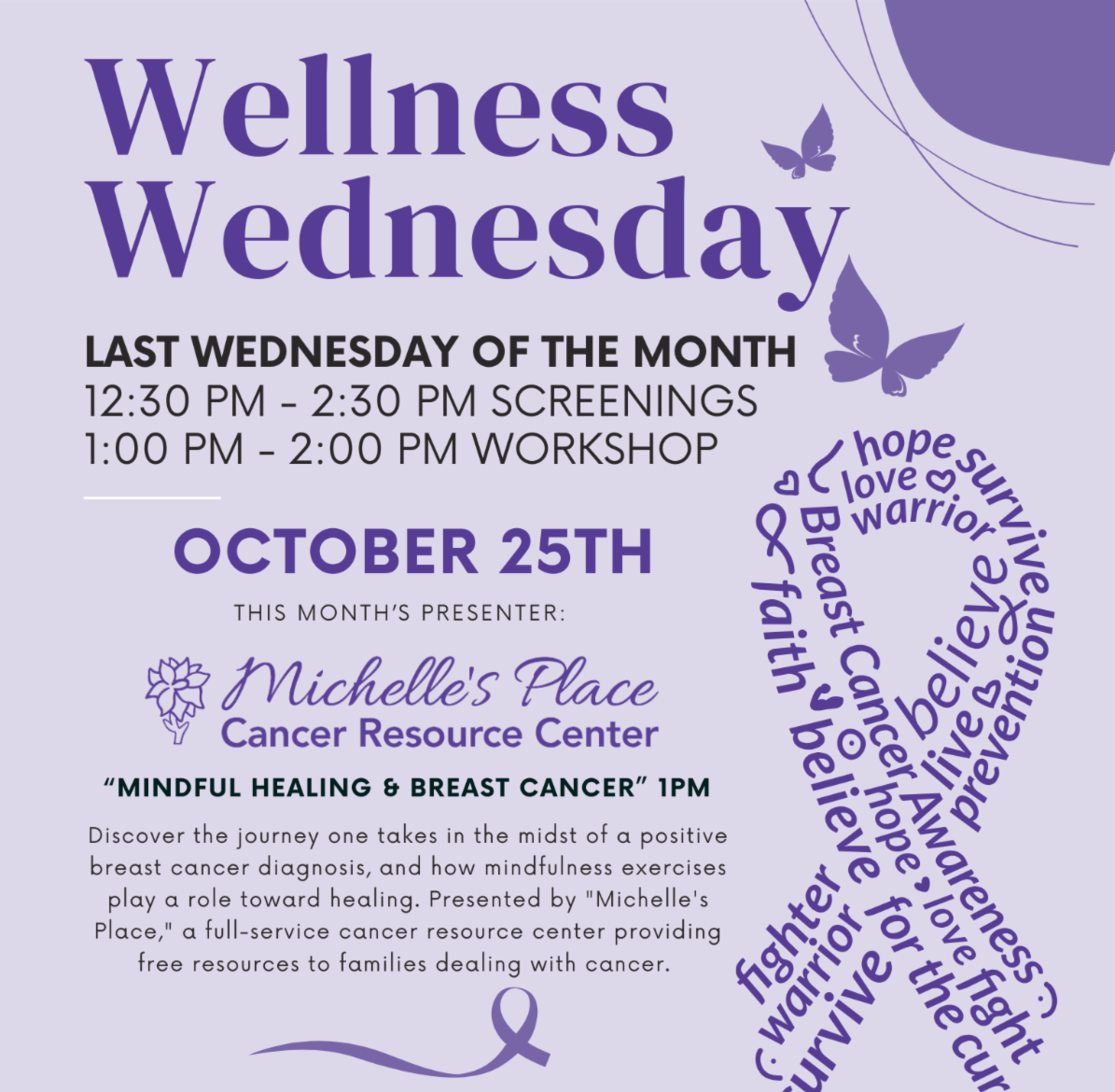 Wellness Wednesday Screenings and Workshop - Fallbrook Chamber of Commerce