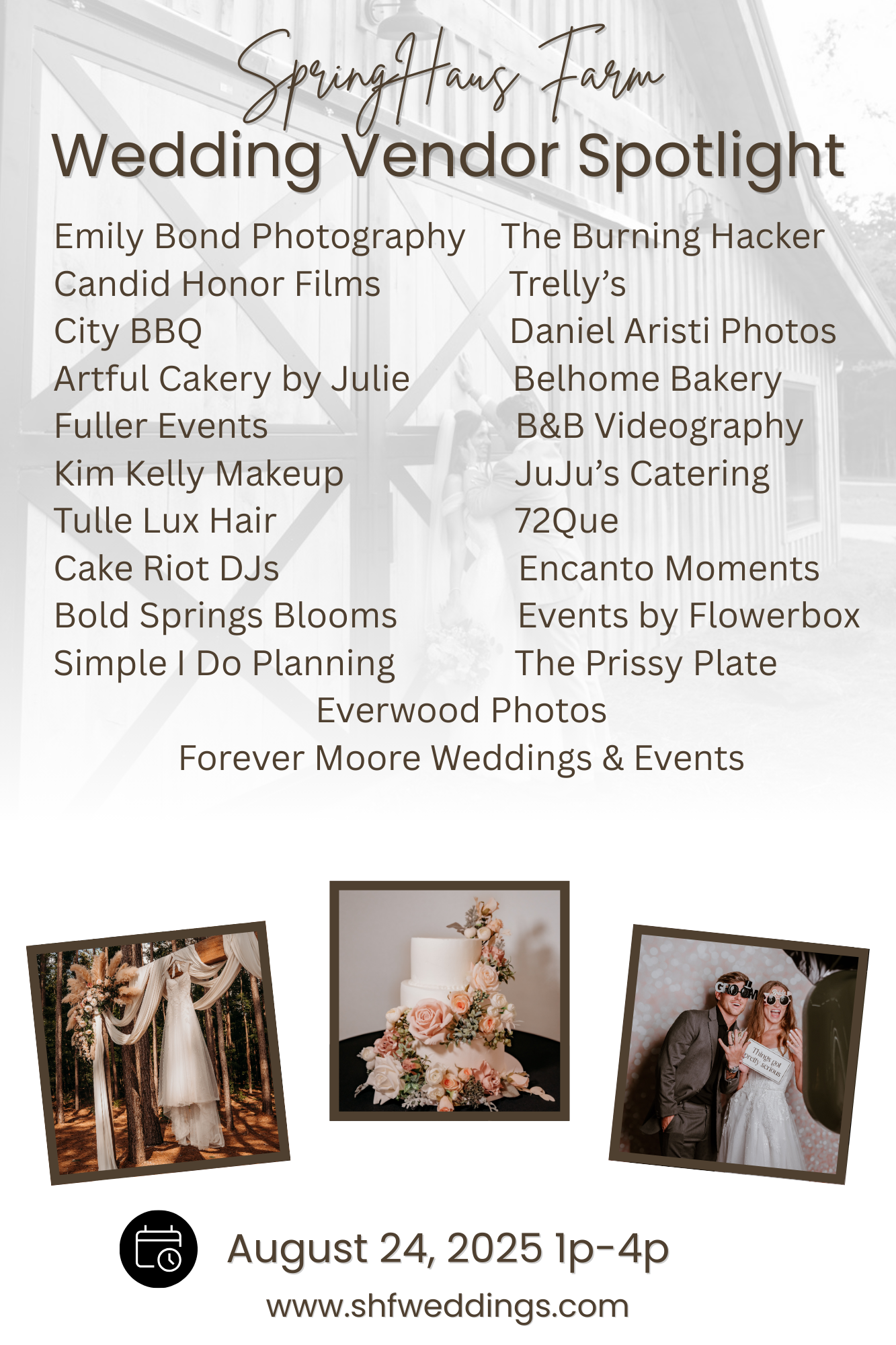 SpringHaus Farm's Wedding Vendor Spotlight - Madison County Chamber of ...