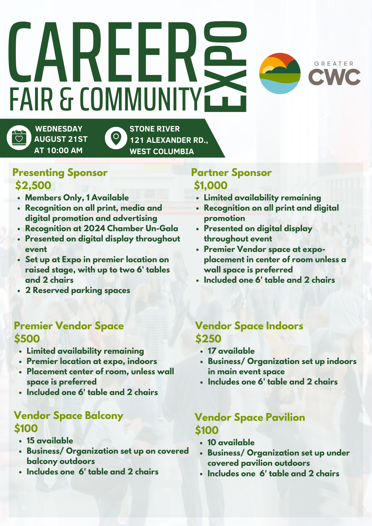 Save the Date: Community Expo and Career Fair - Event Registration