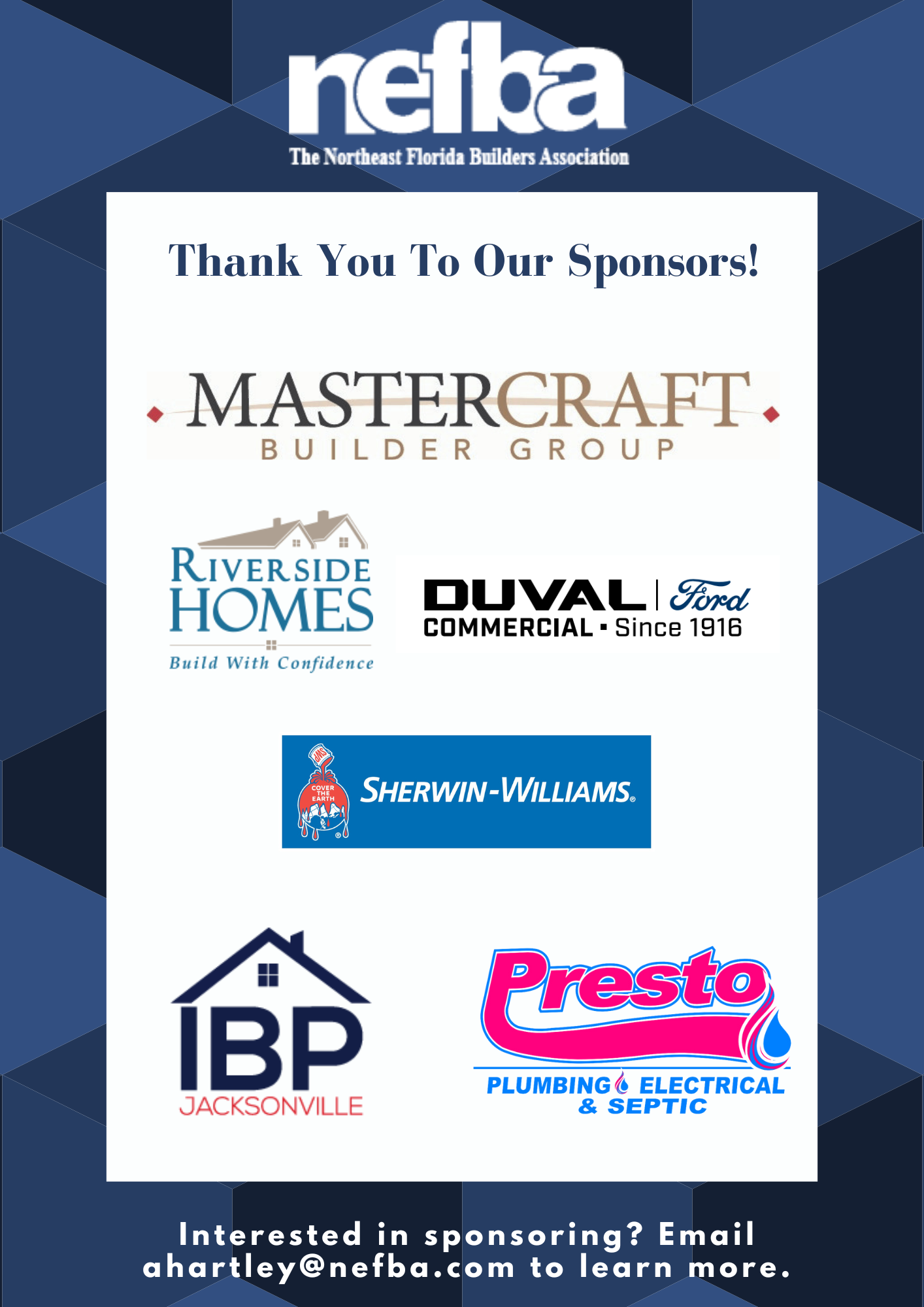 NEFBA Installation of Officers & Board Members - NEFBA