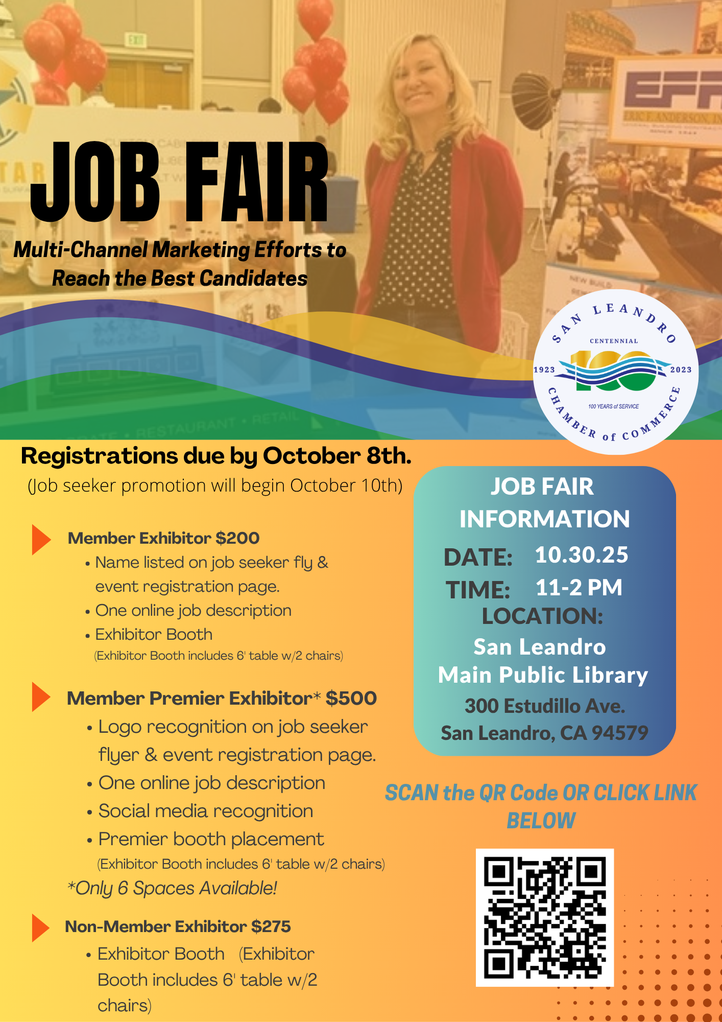Job Fair 2025- Employer Registration - San Leandro Chamber of Commerce