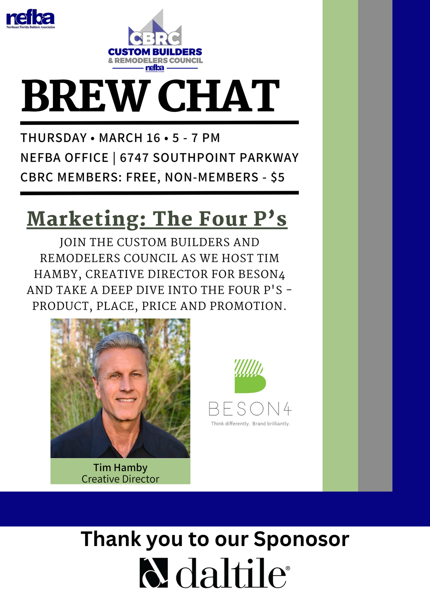 CBRC Brew Chat - NEFBA