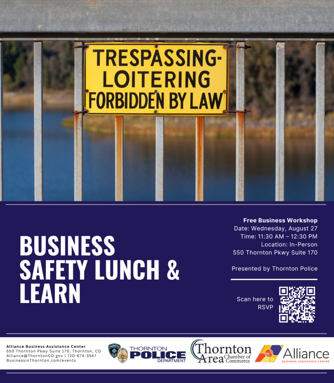 Business Safety Lunch & Learn - Thornton Area Chamber of Commerce