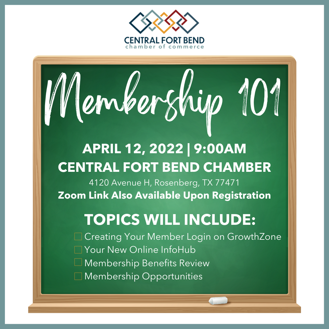 Membership 101 - Event Registration