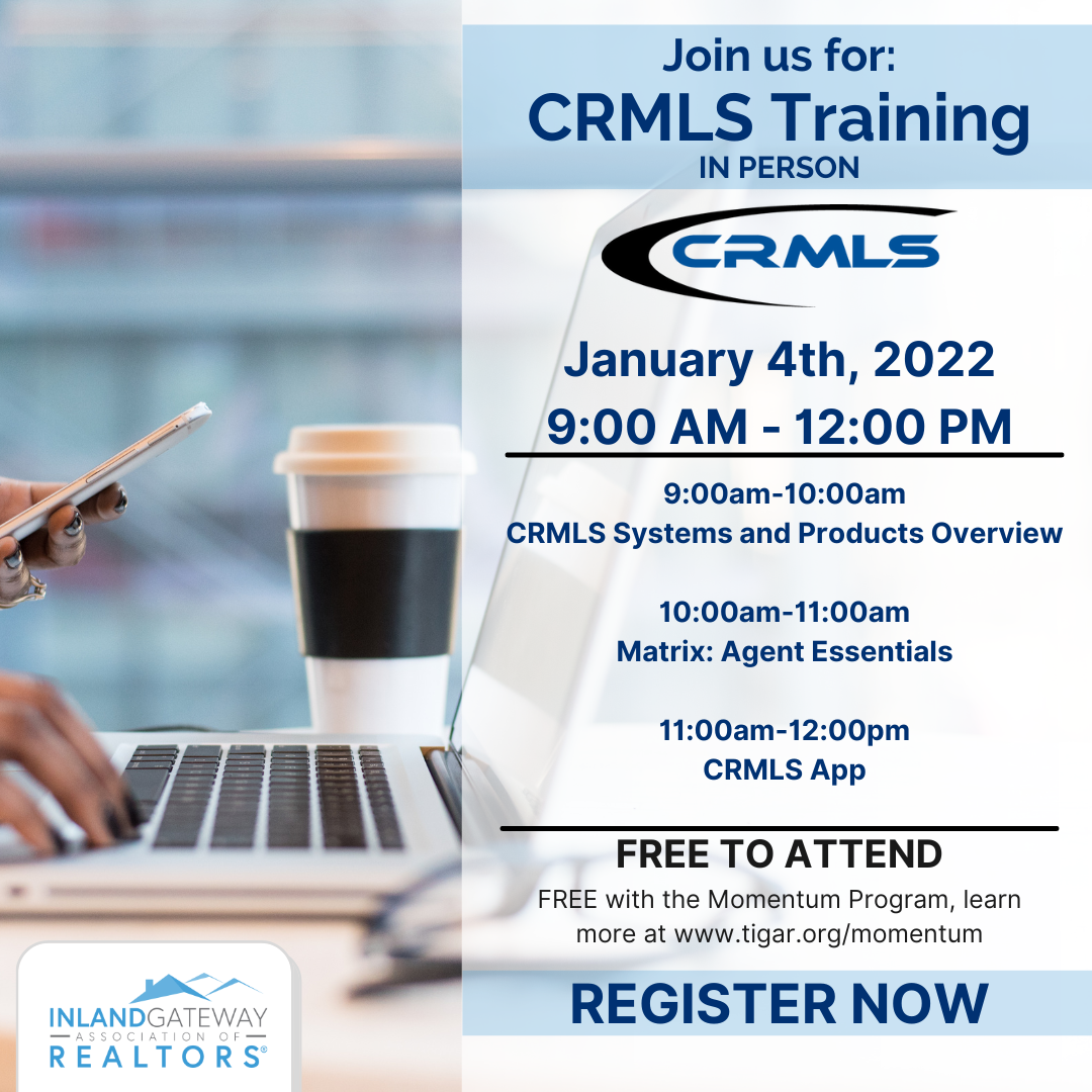 CRMLS Live Training - CRMLS Systems and Products Overview, Matrix ...