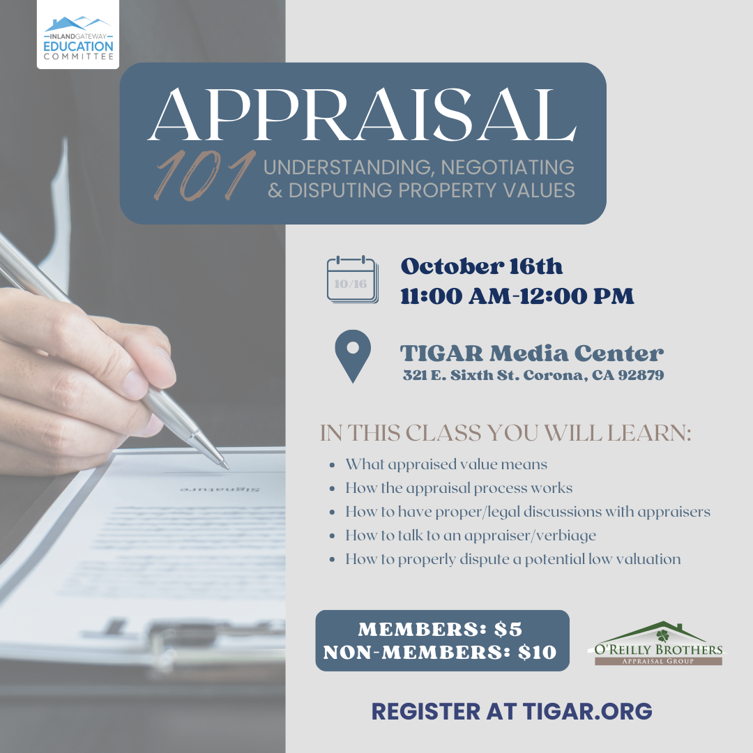 Appraisal 101: Understanding, Negotiating and Disputing Property Values ...