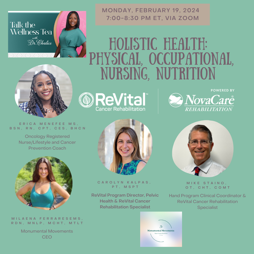 Holistic Health: Physical, Occupational, Nursing, Nutrition - Chamber ...