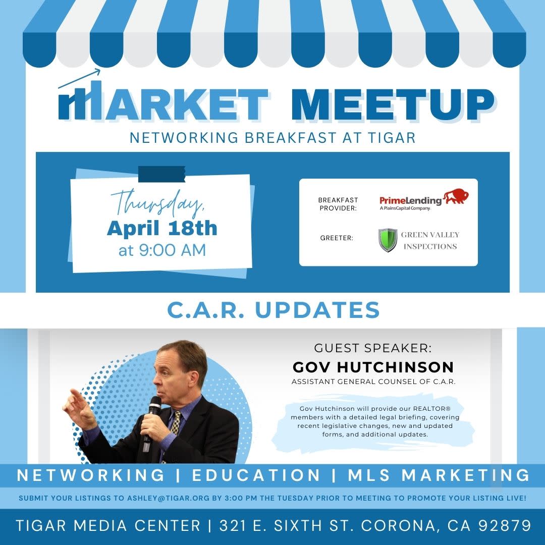 Market Meetup - Breakfast Meeting - The Inland Gateway Association of ...