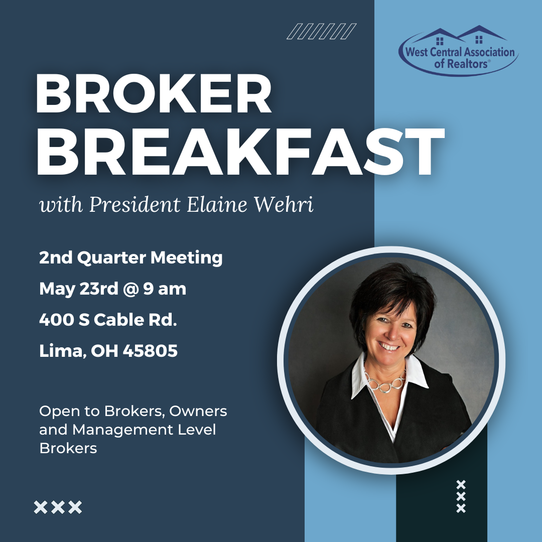Broker Breakfast directory - West Central Association of REALTORS®