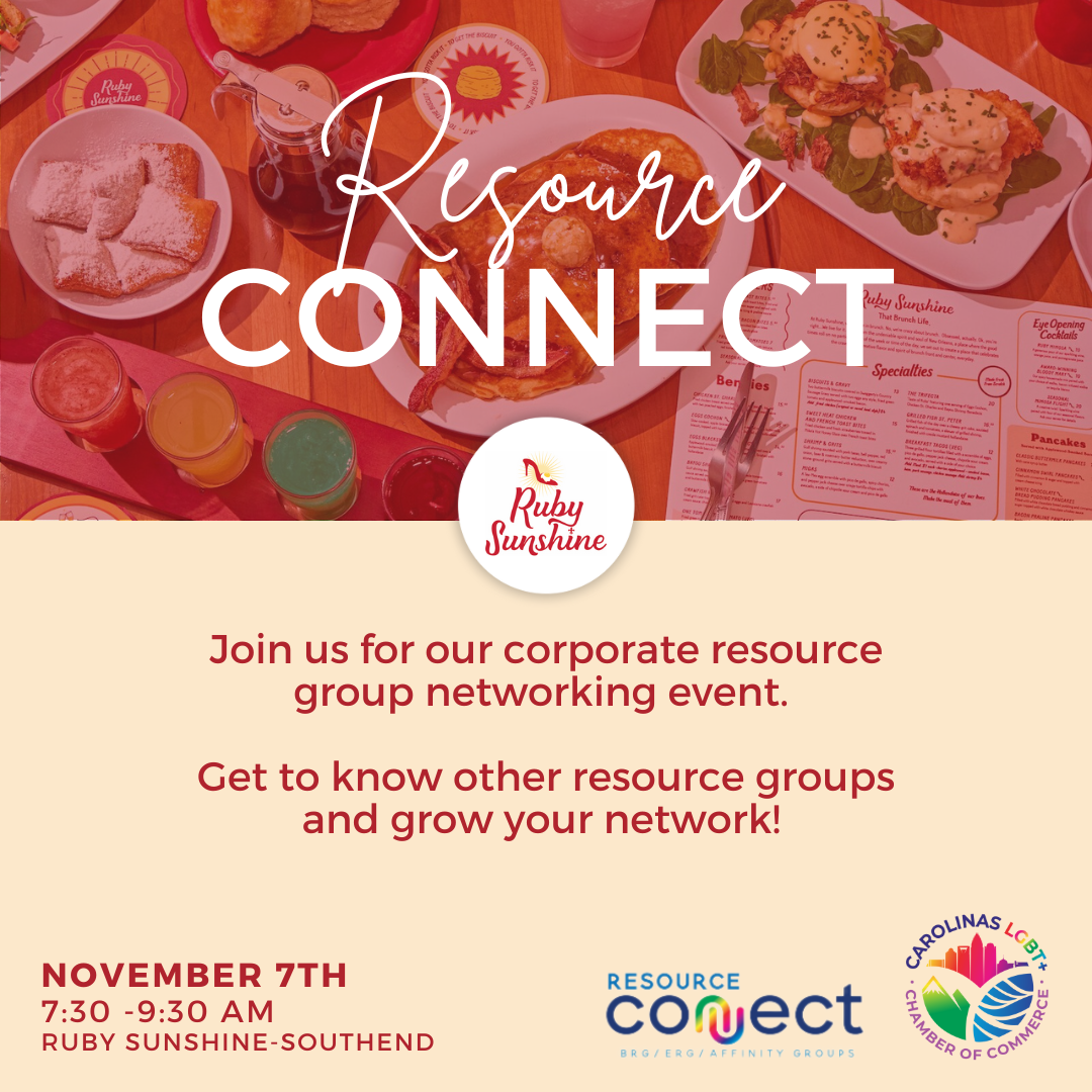 Resource Connect | Brunch & Business - Carolinas LGBT+ Chamber of Commerce