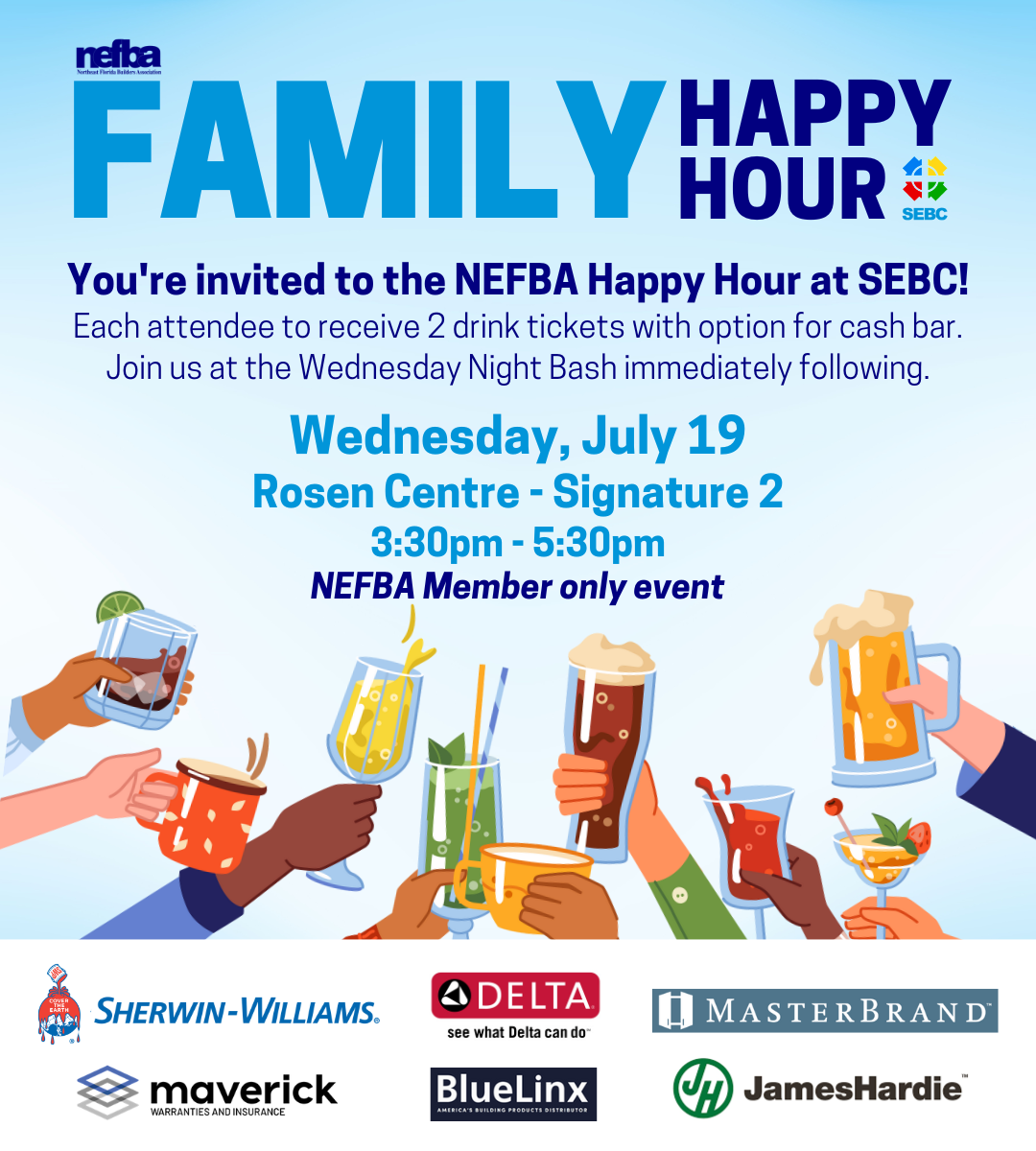 NEFBA Happy Hour at SEBC! - NEFBA