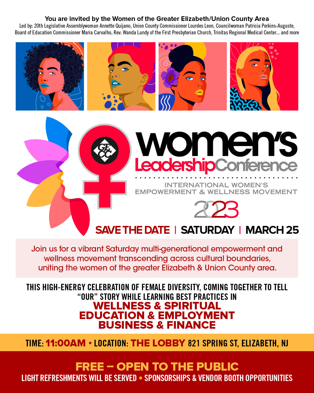 GECC Women's Leadership Conference 2023 - Greater Elizabeth Chamber of ...