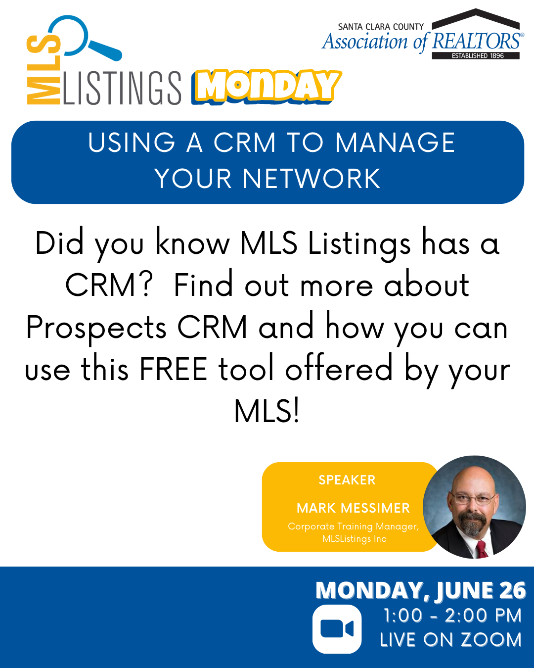 MLS Monday: Prospect CRM - Event Registration