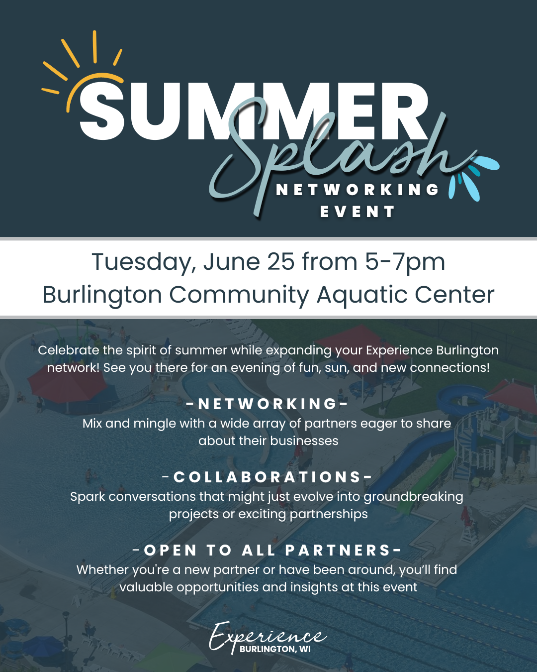 Summer Splash Social Hour for ExB Partners! - Event Registration