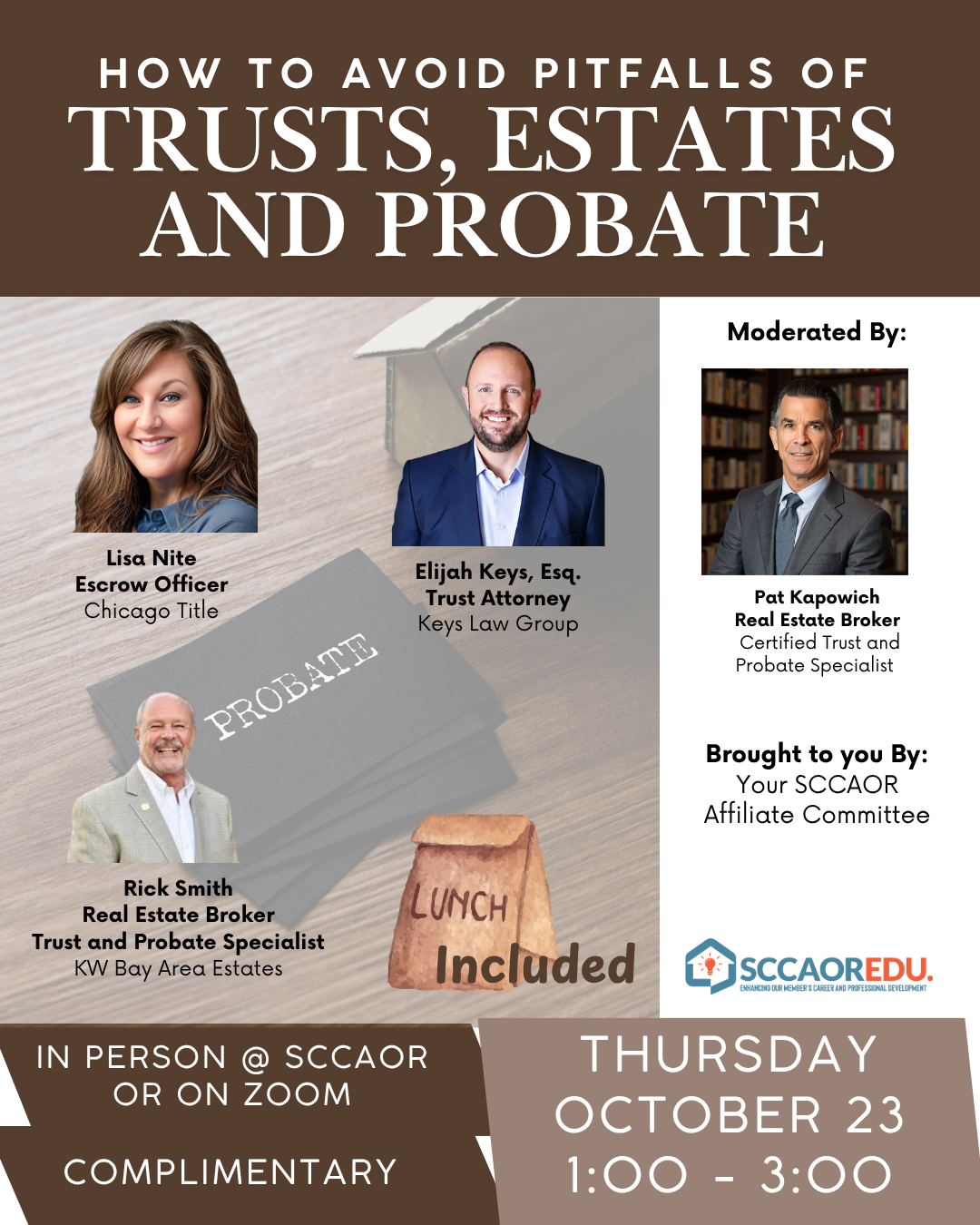 Avoiding the Pitfalls of Probate - – Santa Clara County Association of REALTORS®