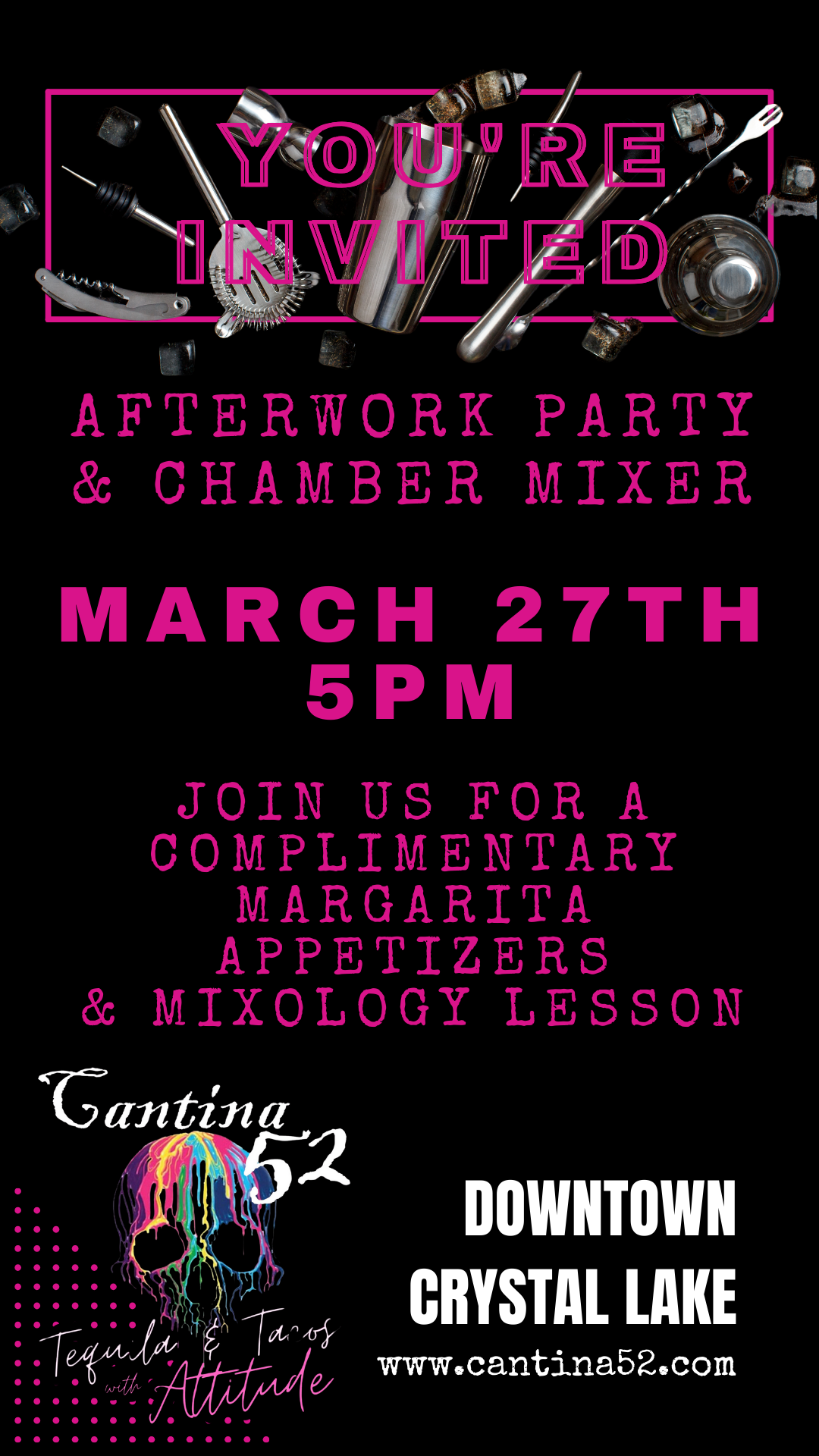 Cantina 52 AfterWork Mixer Events | Crystal Lake Chamber of Commerce