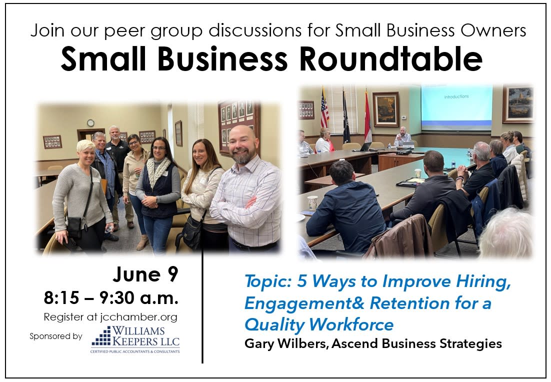 Small Business Roundtable - 5 Ways to Improve Hiring, Engagement ...