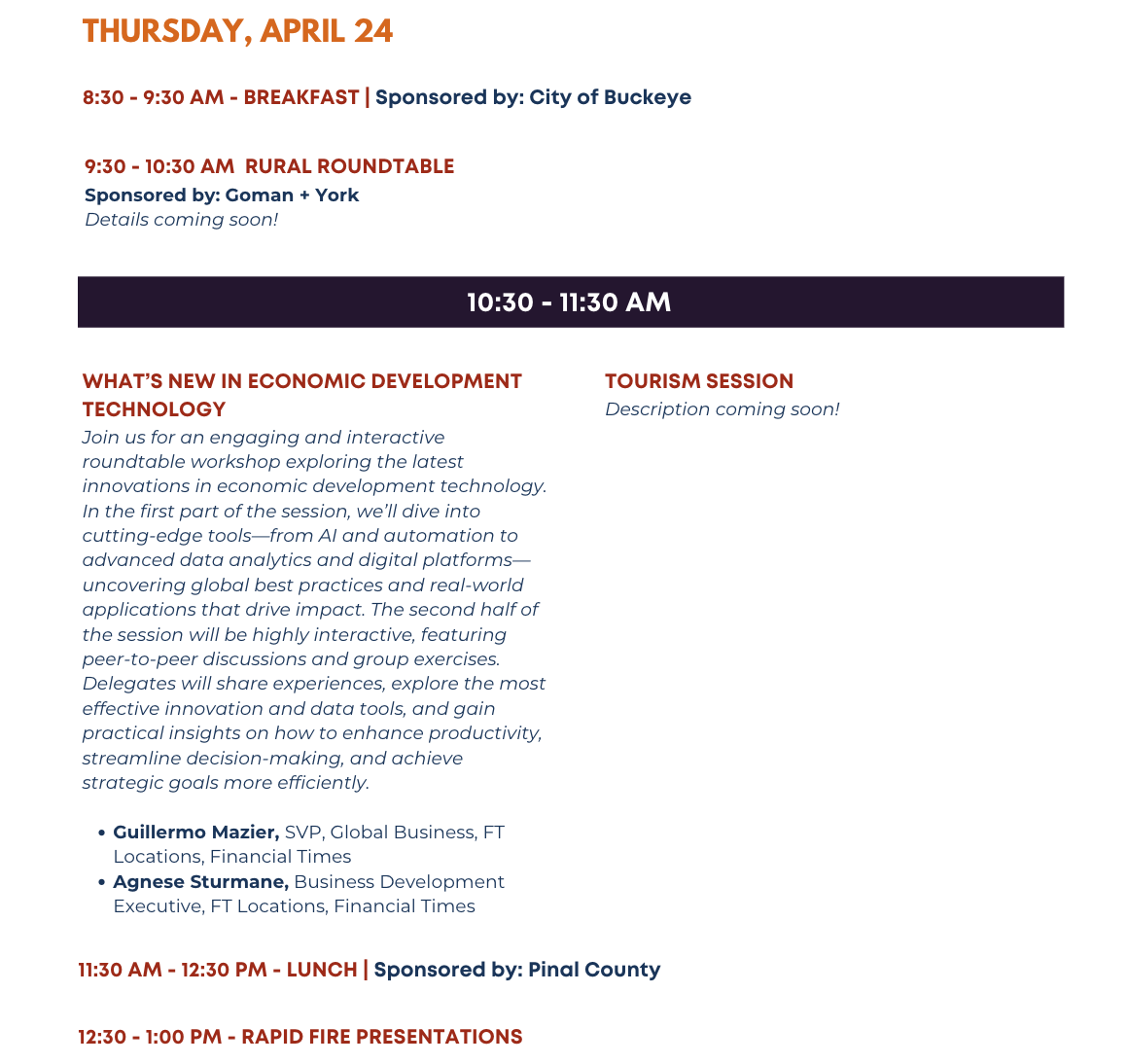 2025 Spring Conference: The Magic of Economic Development | AAED