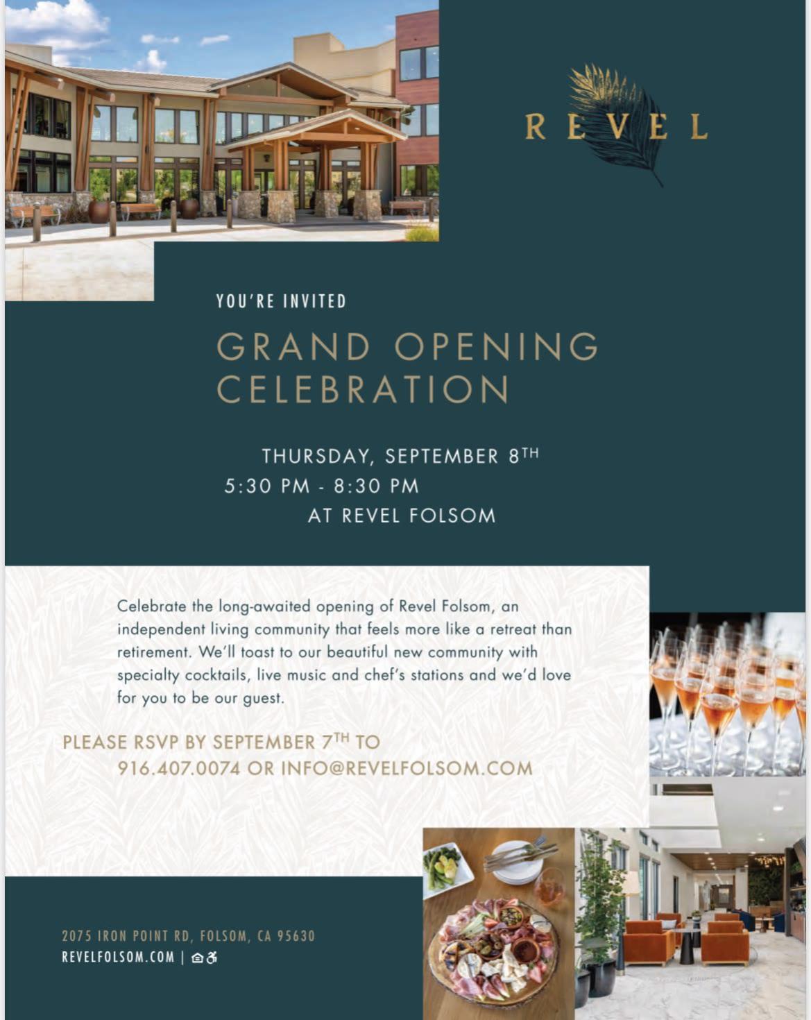 CHAMBER: Ribbon Cutting REVEL Folsom Grand Opening - Choose Folsom