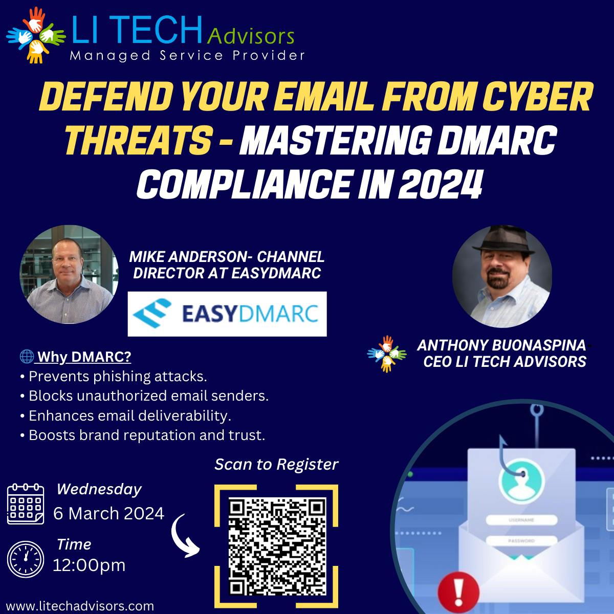 Securing your Email: Mastering DMARC Compliance in 2024. -Calendar - HIA-LI Securing your Email: Mastering DMARC Compliance in 2024. -Calendar - HIA-LI