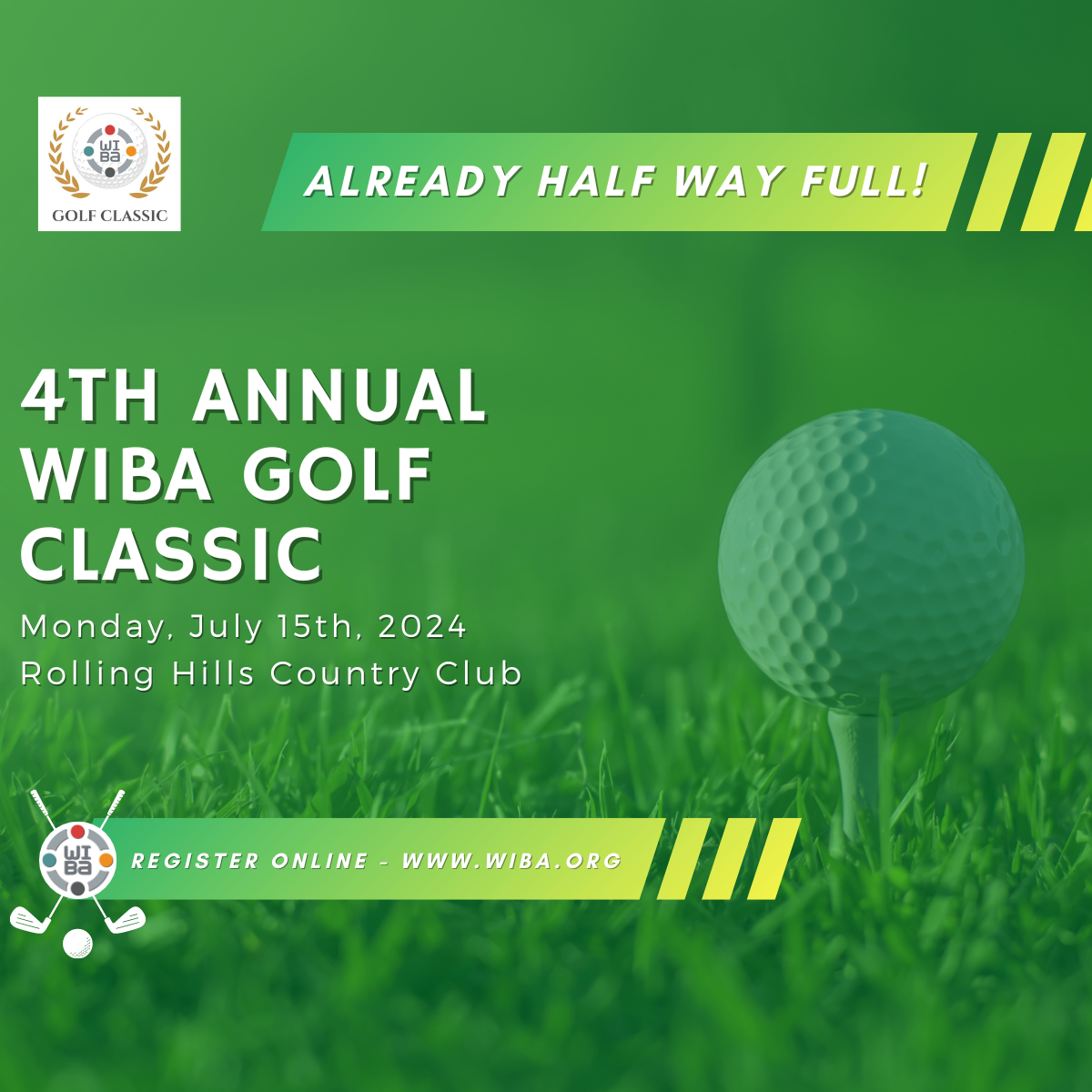 WIBA Golf Classic - 2024 - Event Registration
