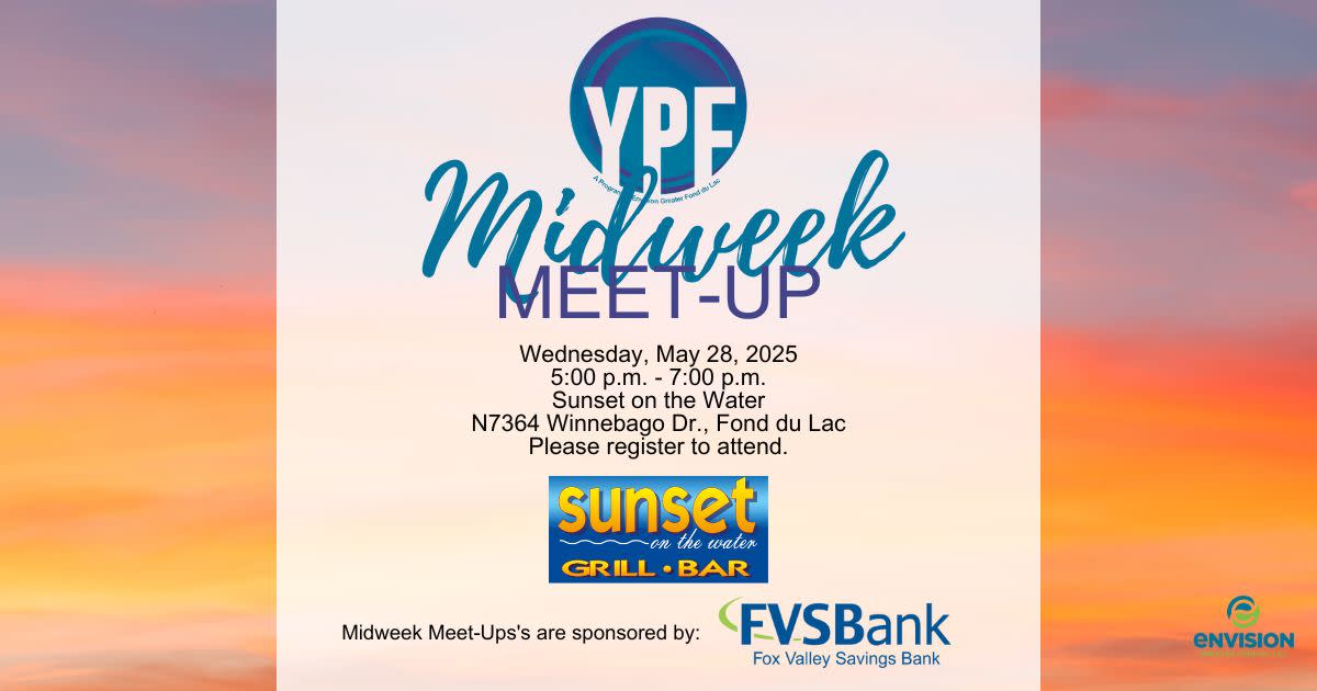 YPF Midweek Meet-up #events# - Envision Greater Fond du Lac