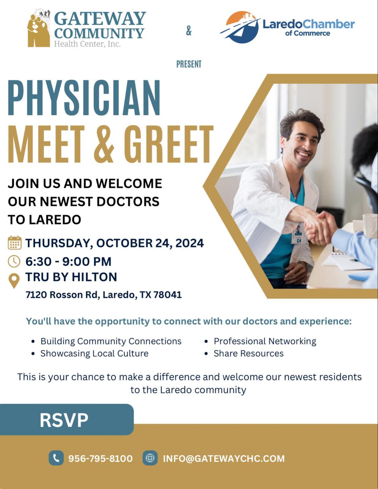 Physician Meet & Greet - Event Registration
