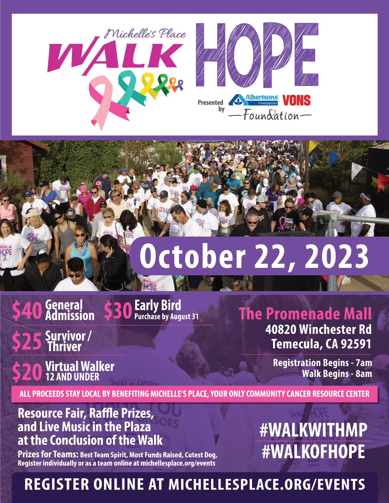 2023 Walk of Hope - Fallbrook Chamber of Commerce