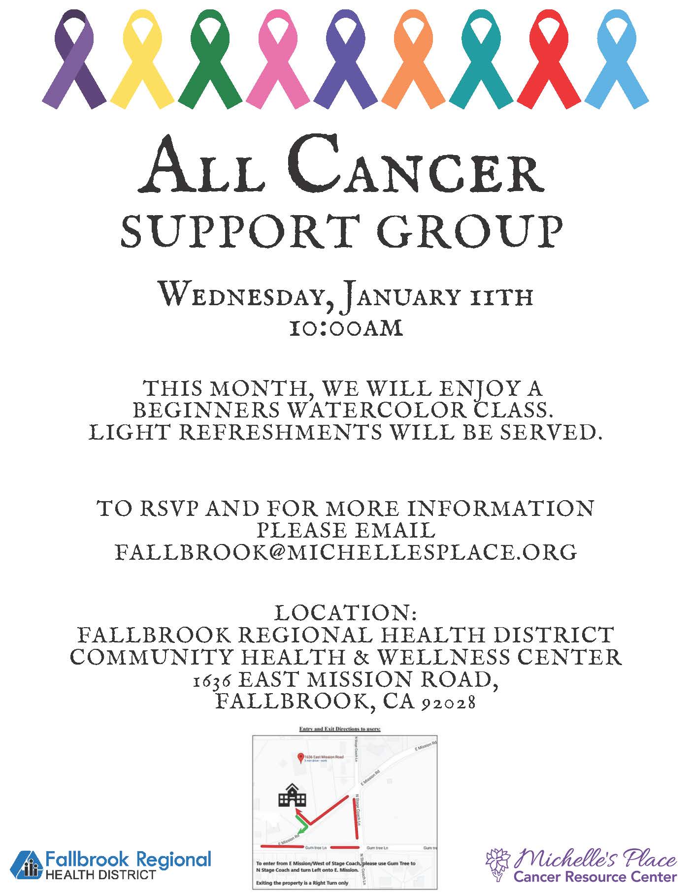 All Cancer Support Group- Watercolor Class - Fallbrook Chamber of Commerce