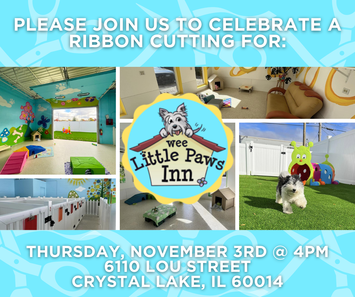 Wee Little Paws Inn Ribbon Cutting Ceremony Events | Crystal Lake ...