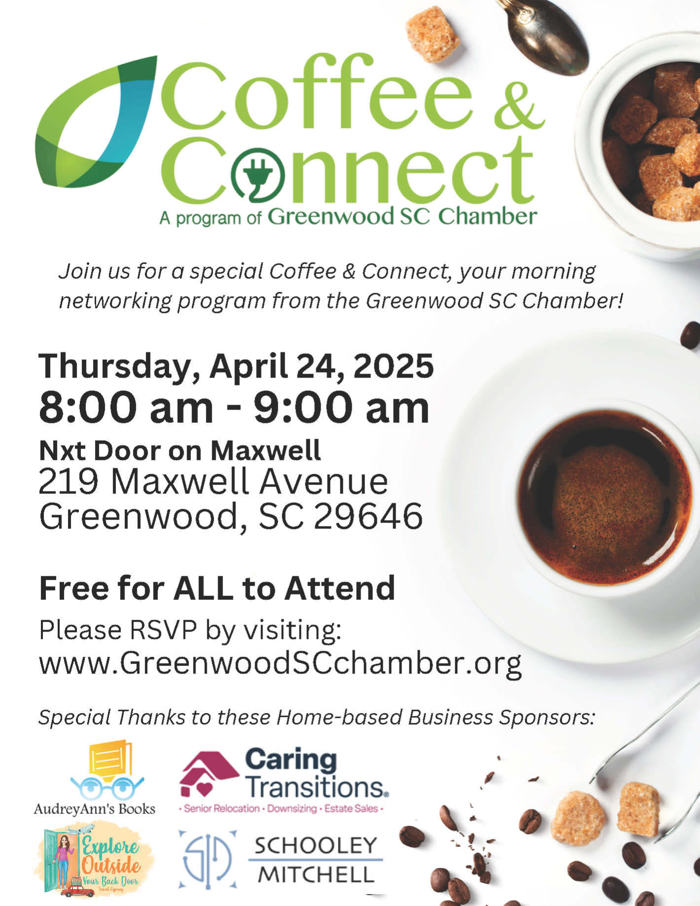 Coffee & Connect! - Event Registration