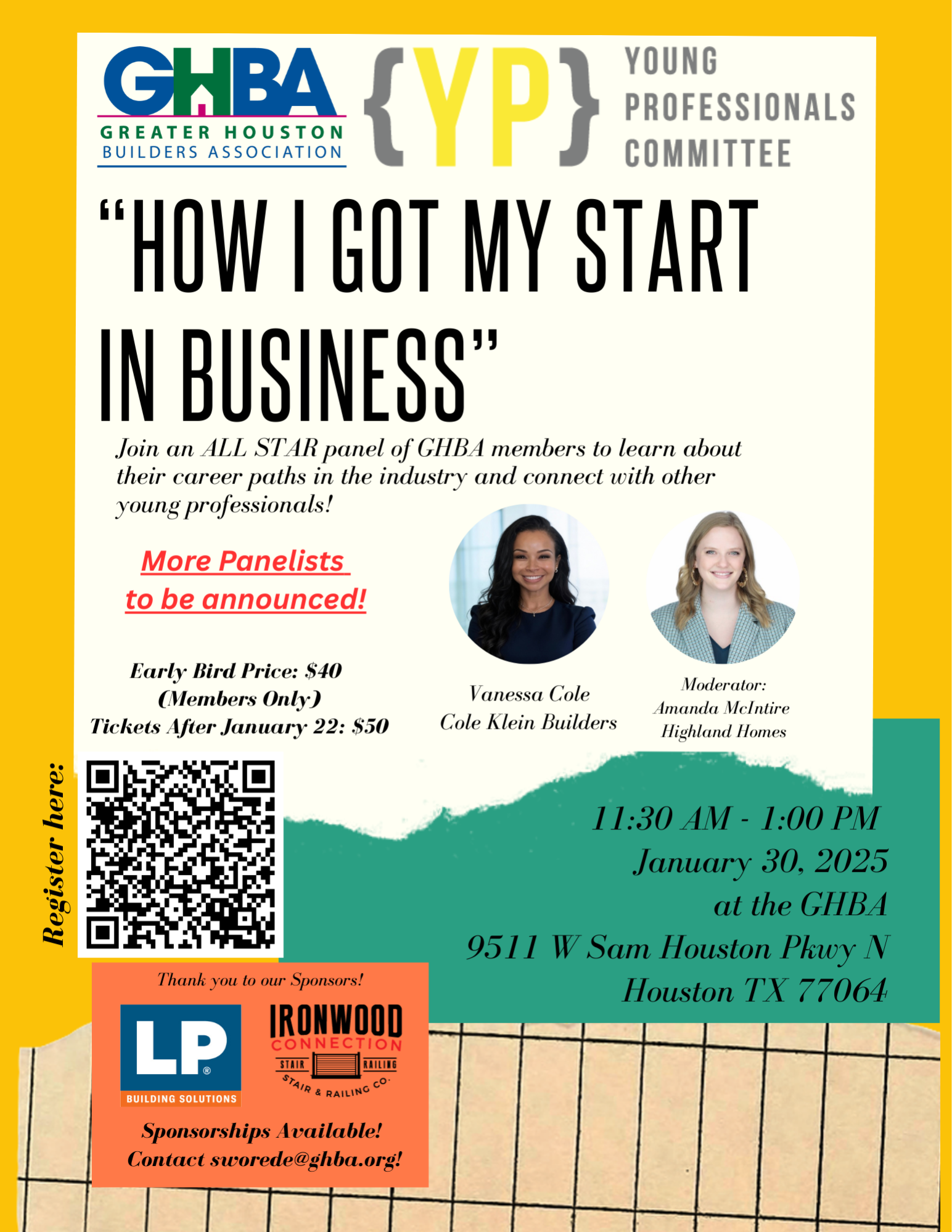 Young Professionals Networking & Educational Event - January 2026 GZ : Ads 2 | GHBA