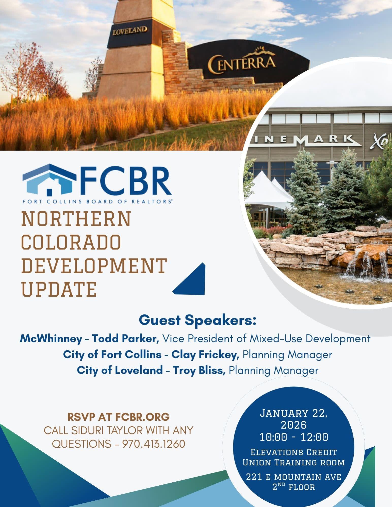 FULL (WAITLISTED) - Northern Colorado Development Update - Fort Collins ...