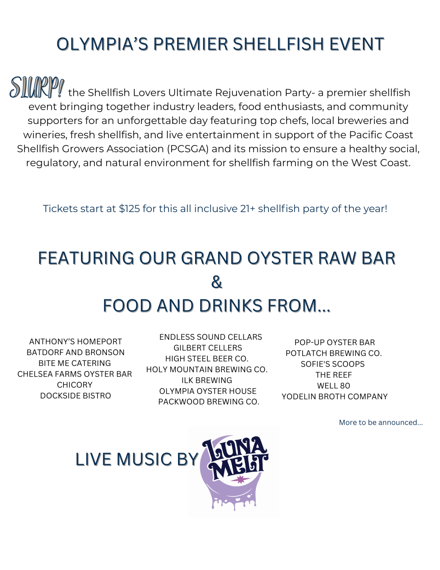 SLURP! - Event Registration