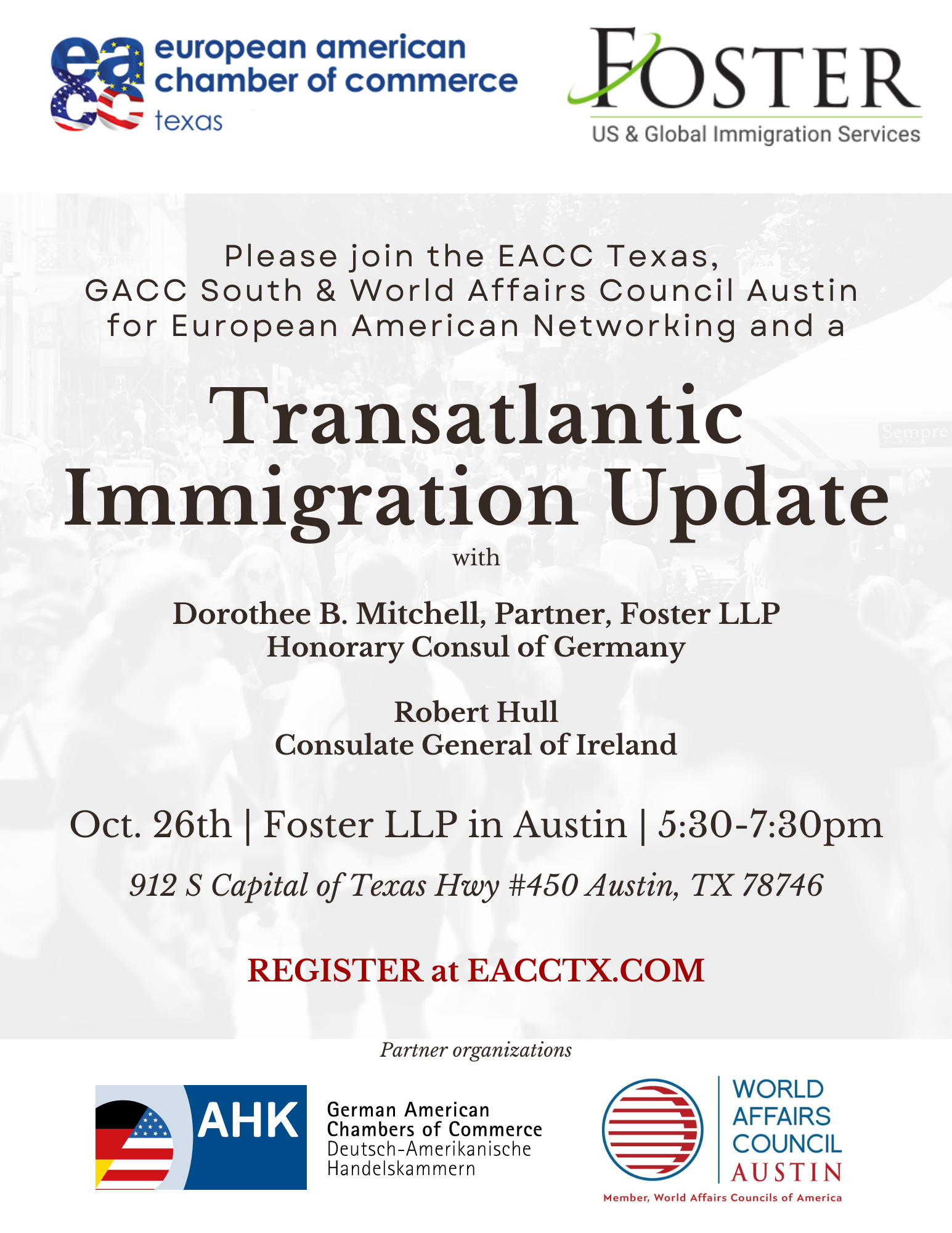 Austin Event! Transatlantic Immigration Update at Foster LLP - European ...